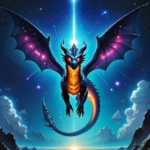 Custom Dragon Commission, Build-a-dragon, Feral, Personalized Drake ...