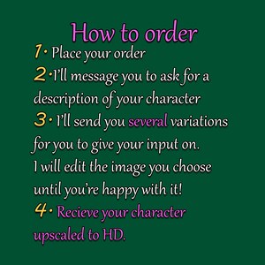 Custom Furry Character Commission, Fursona, Personalized ...