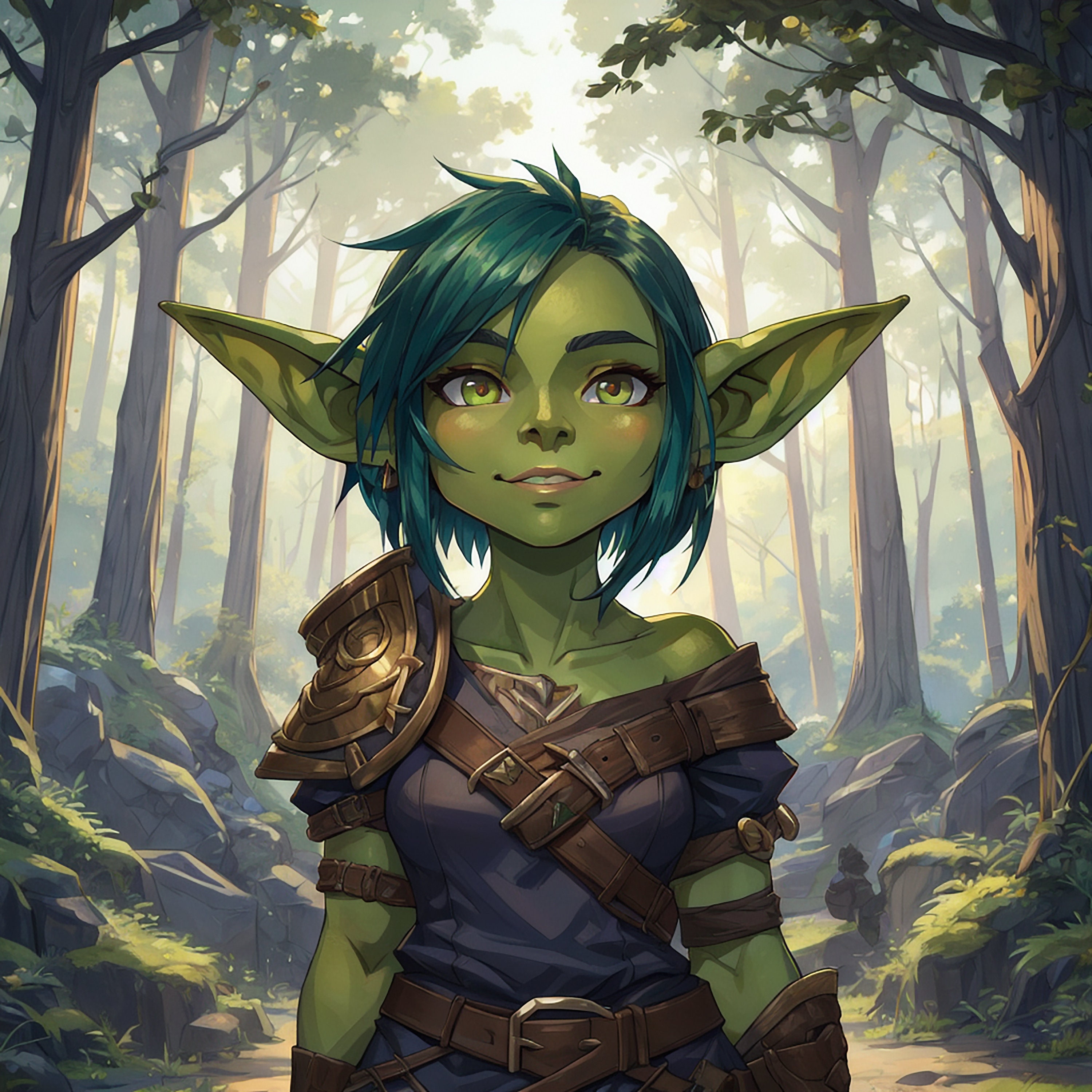 Custom Anime Character Commission, Personalized Cartoon Character ...