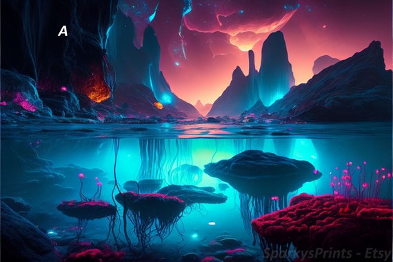 Alien World Art