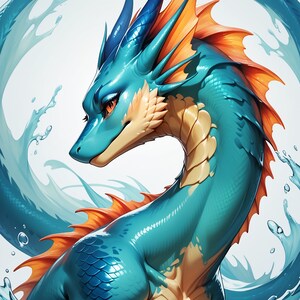 Custom Dragon Commission, Build-a-dragon, Feral, Personalized Drake ...