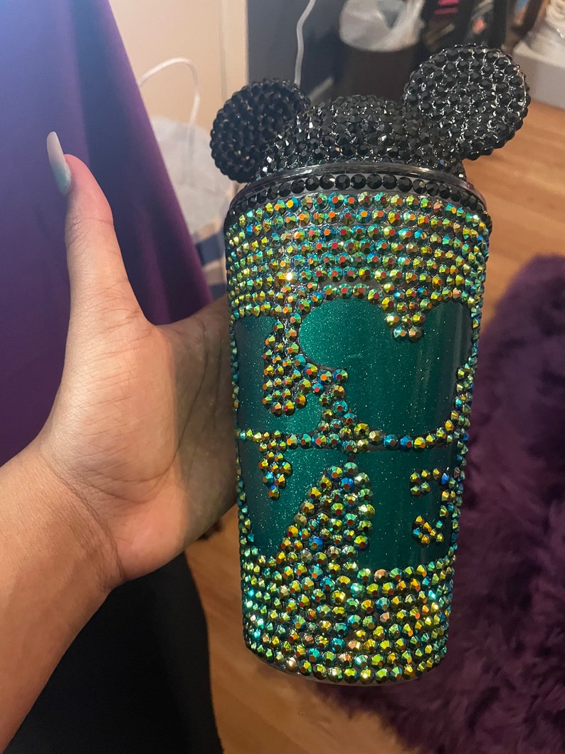 Mickey Mouse Themed Bling Cup - Etsy