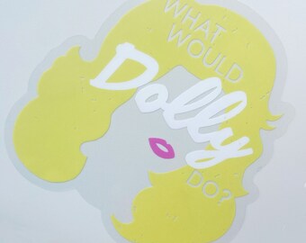 Big Dolly Energy Sticker Dolly Parton Nashville Cowgirl - Etsy