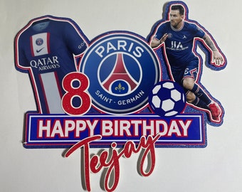 Psg Cake Topper - Etsy