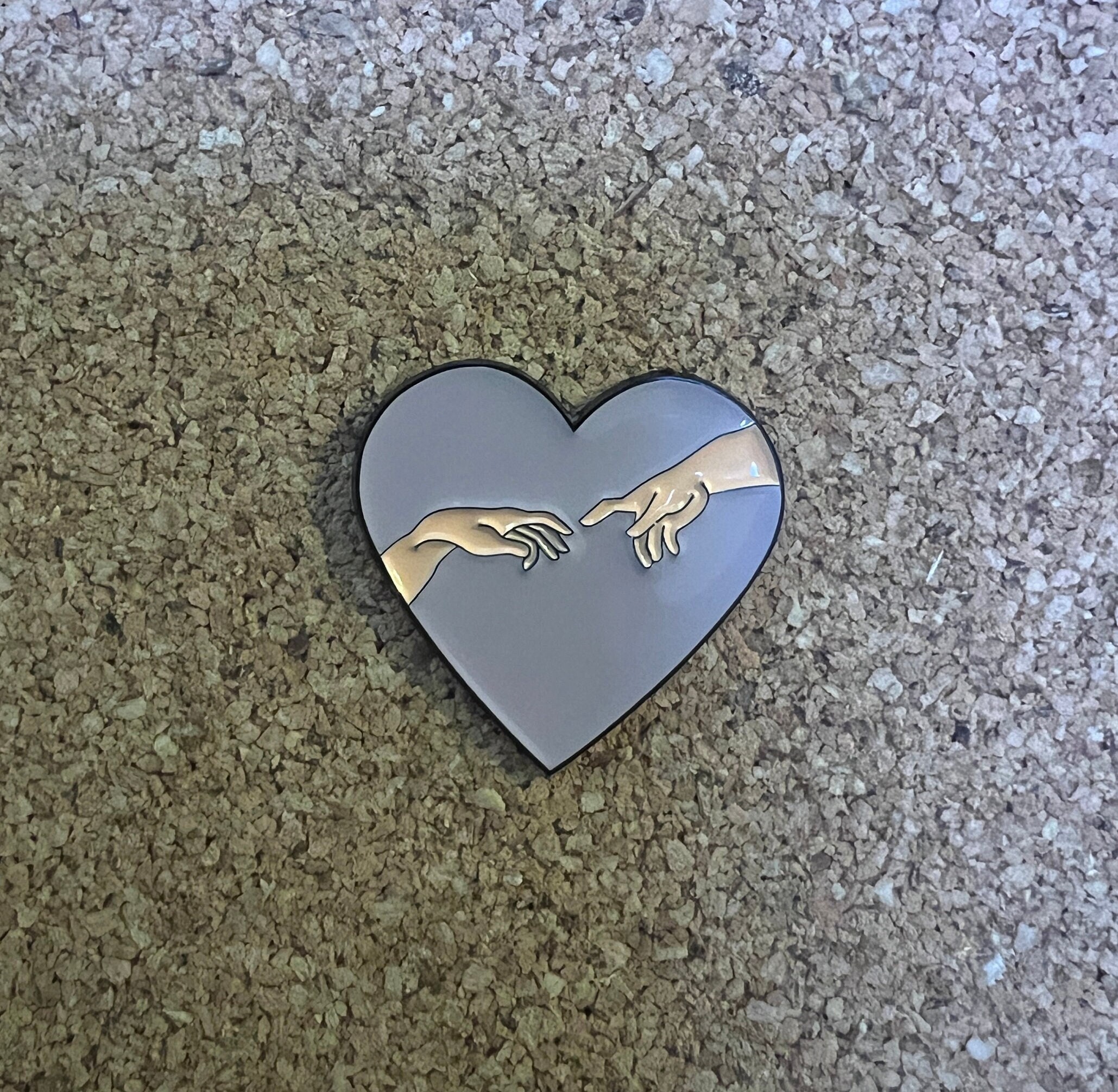 The Creation of Adam michelangelo Pin Enamel Lapel Pin - Etsy