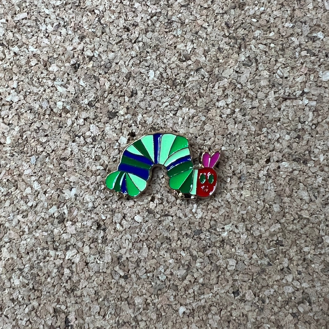Very Hungry Caterpillar Pin Children's Book Nostalgic Cute Pin Colorful ...