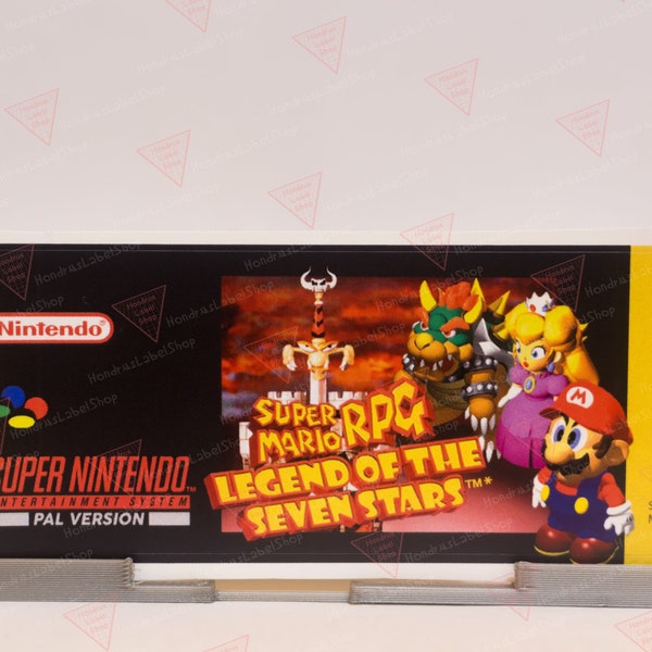 Super Mario Rpg Reproduction - Etsy