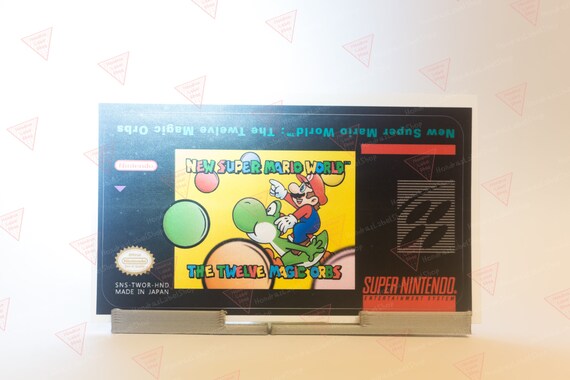 Stickers, Labels & Tags Paper & Party Supplies SNES PAL Reproduction ...