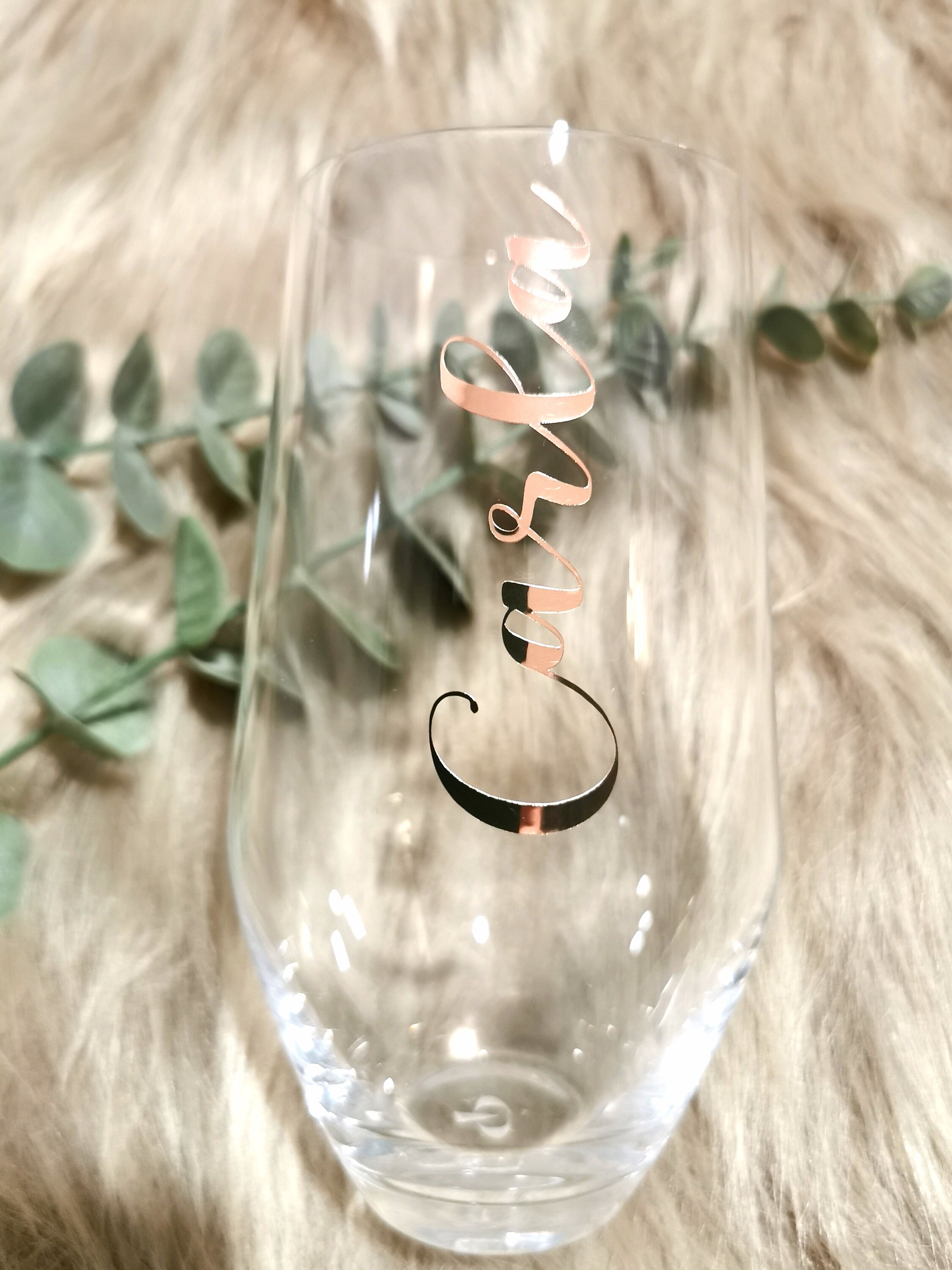 Personalized Water Glasses - Etsy