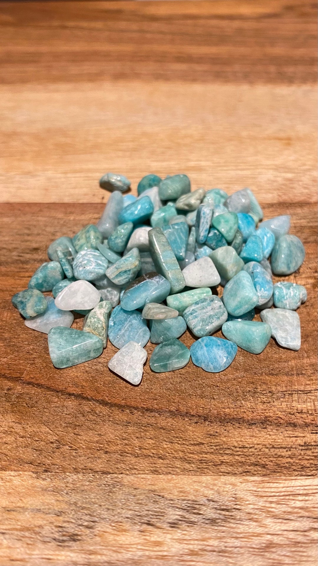Natural Amazonite Crystal Chips Amazonite Gemstone Chips - Etsy