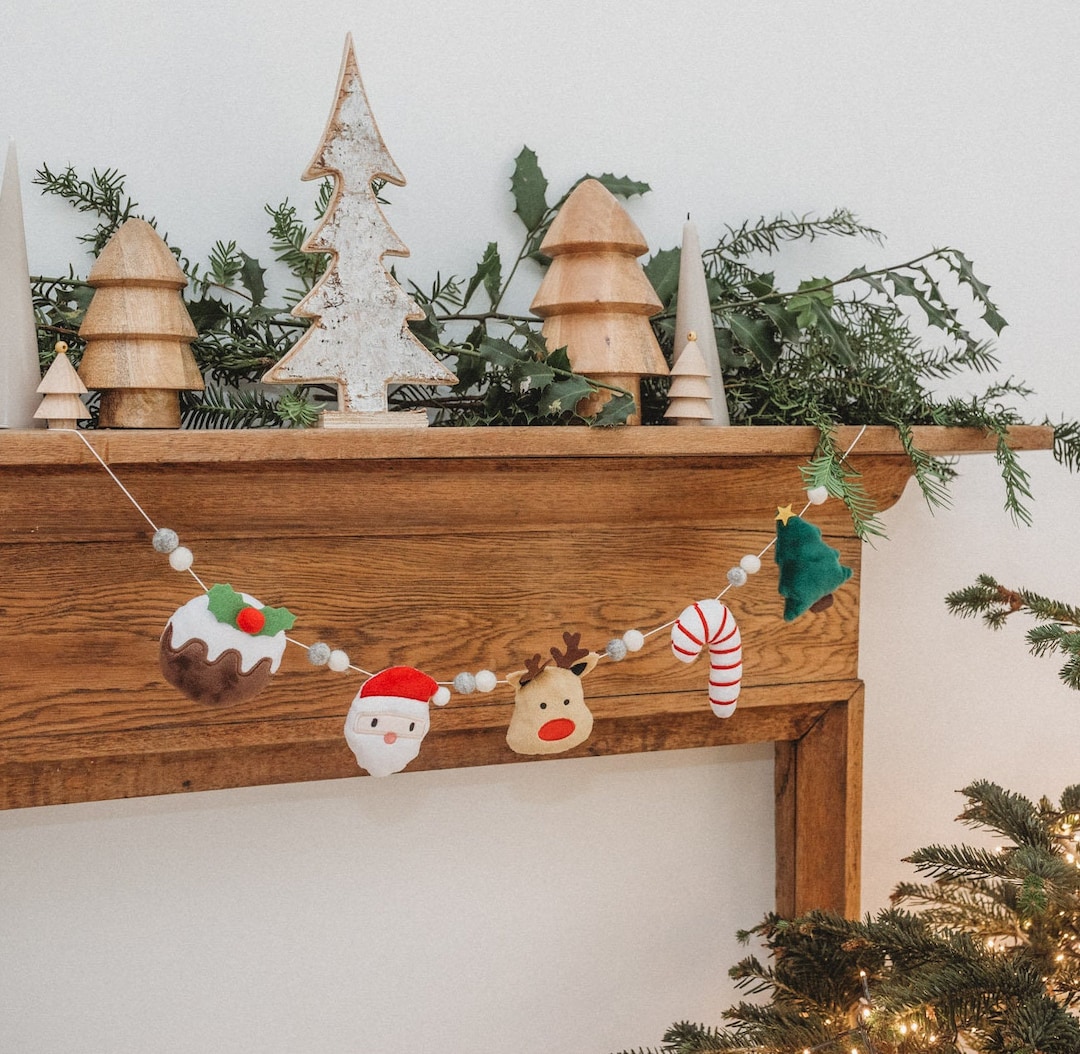 Childrens Christmas Decoration Childrens Garland Babies Nursery ...