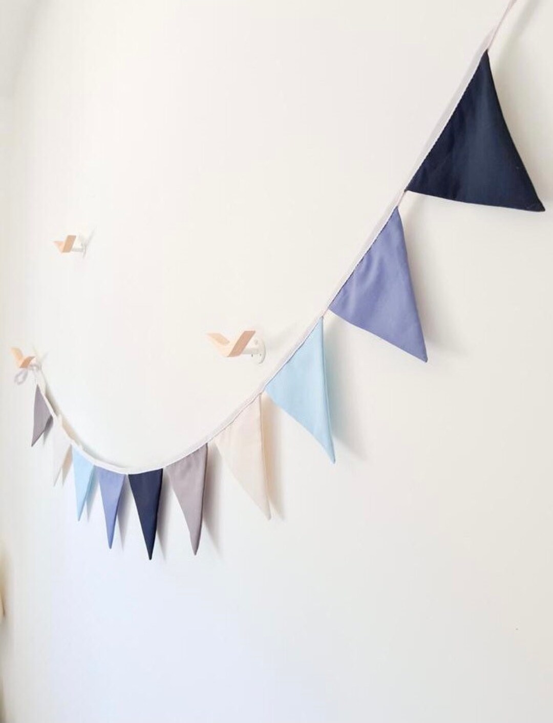 END of LINE SALE Blue Bunting Navy Bunting Cotton Bunting - Etsy UK