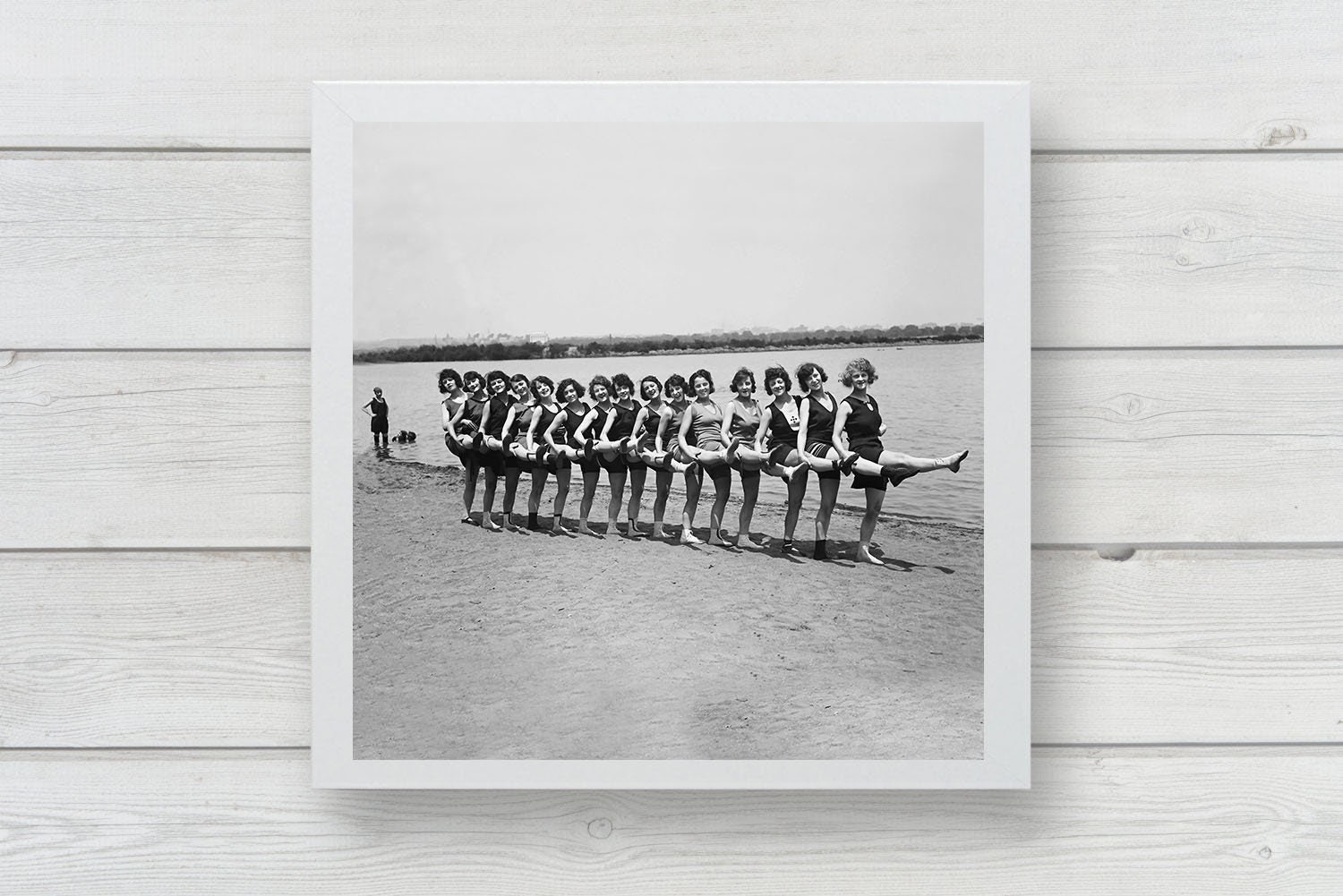 Vintage Bathing Beauties Print: 1900s Beach Scene (digital Download) - Etsy