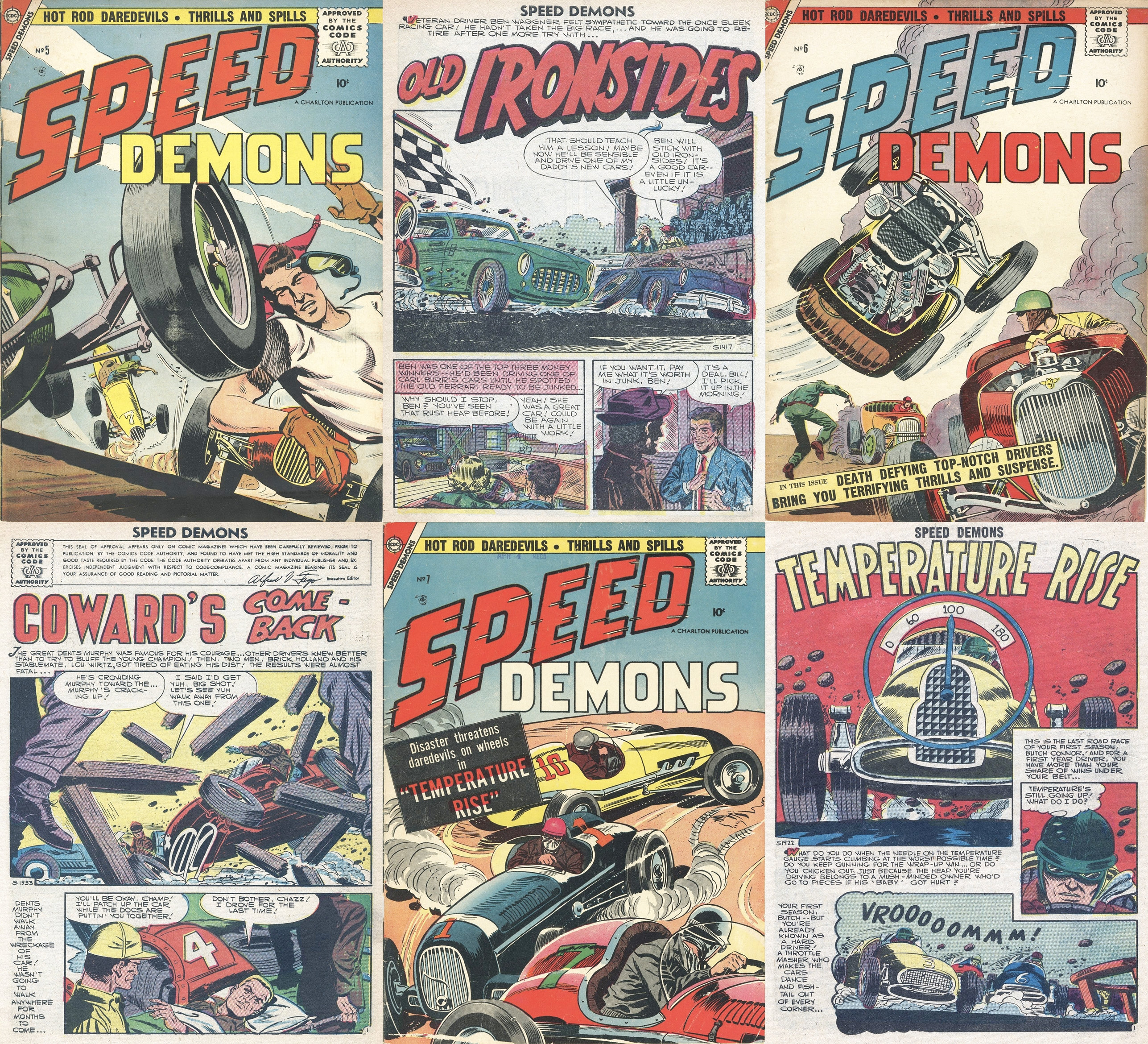 Vintage Racing Comics 1950s – Hot Rod & Speedway Collection (pdfs) - Etsy