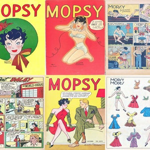 Vintage Teens Comics Mopsy Collection. 16 Issues Over 400 - Etsy