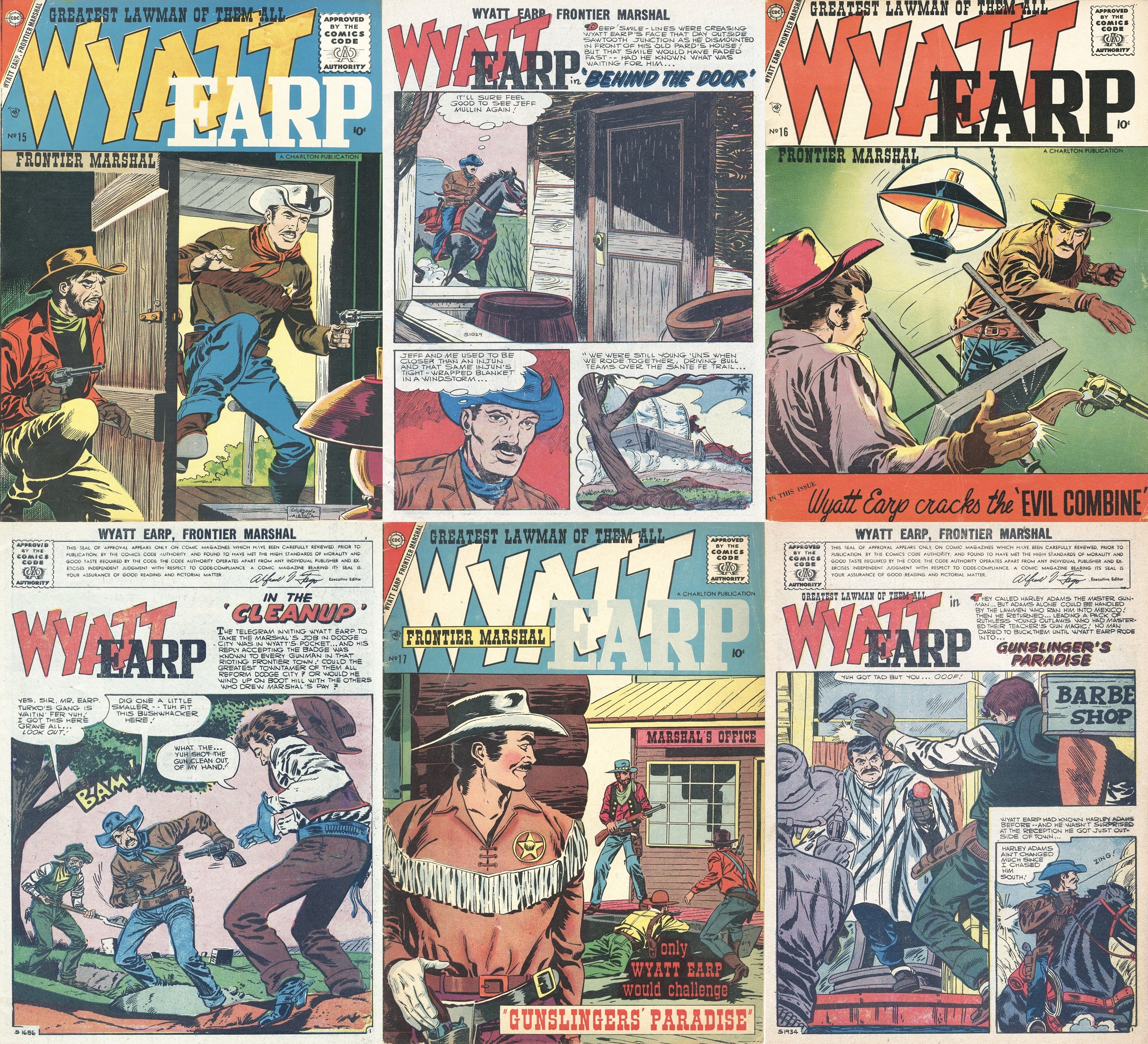 Vintage Wyatt Earp Comics: 1950s Wild West Collection (pdfs) - Etsy