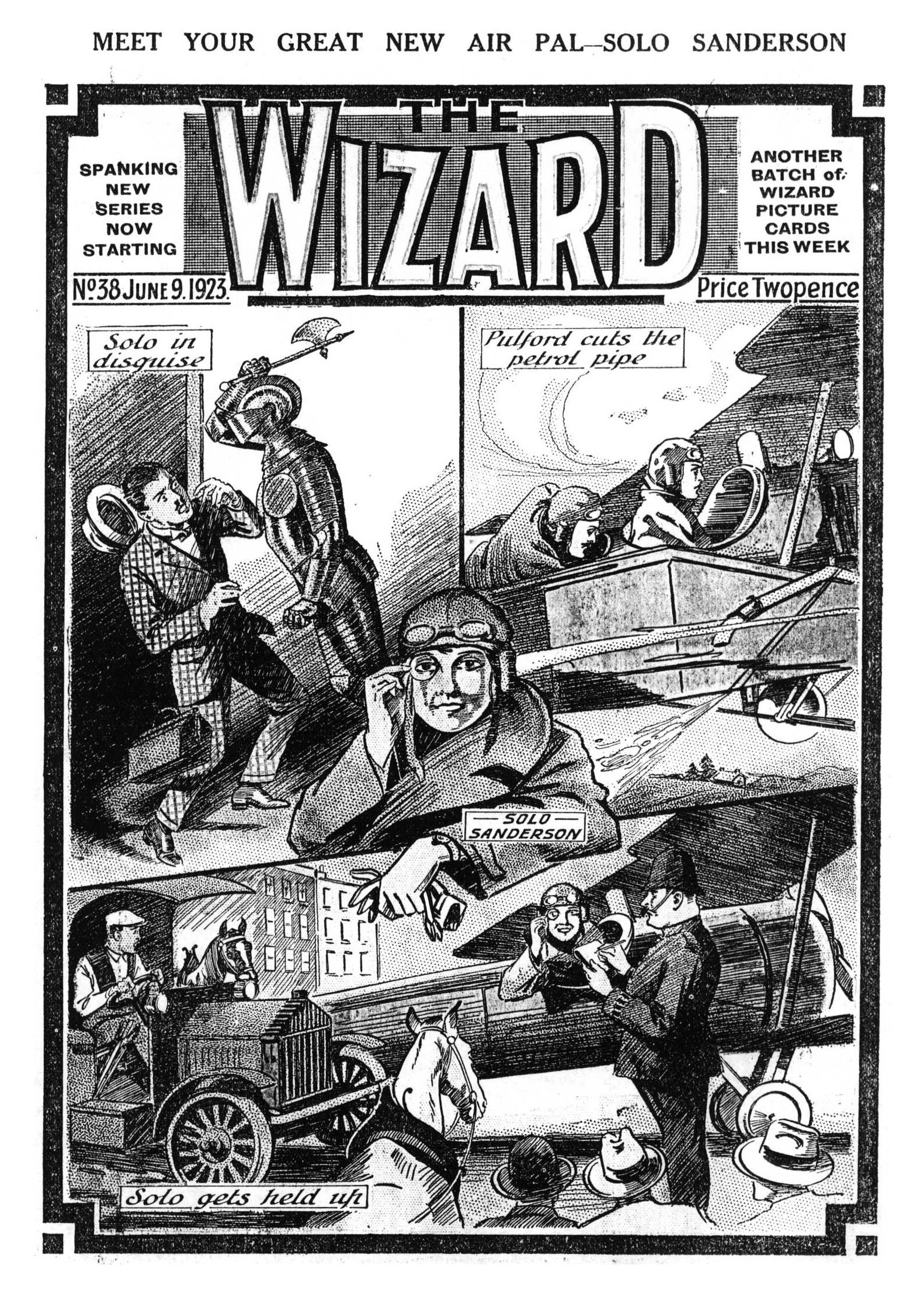 1920s the WIZARD Comics 12 Digital Issues UK Vintage Story Paper for ...