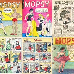 Vintage Teens Comics Mopsy Collection. 16 Issues Over 400 - Etsy