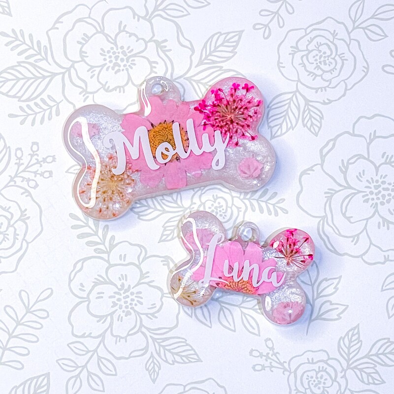 Resin Dog Tag - Etsy Canada