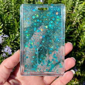 Resin Card Holder, Christmas Card Holder, ID Holder, Nurse ID Holder ...