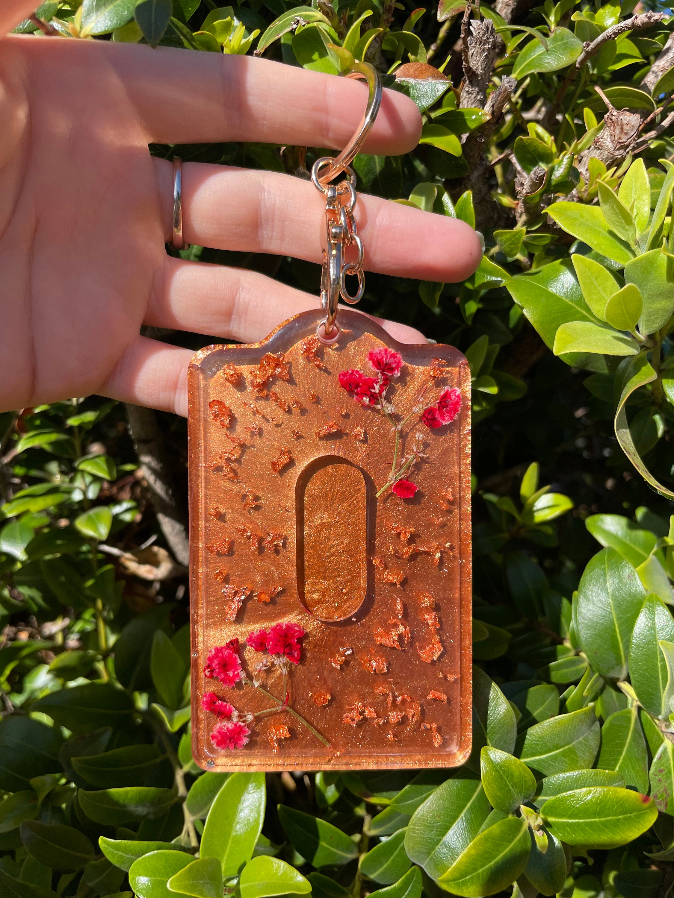 Resin Card Holder ID Card Holder Bank Card Holder Foil - Etsy Australia