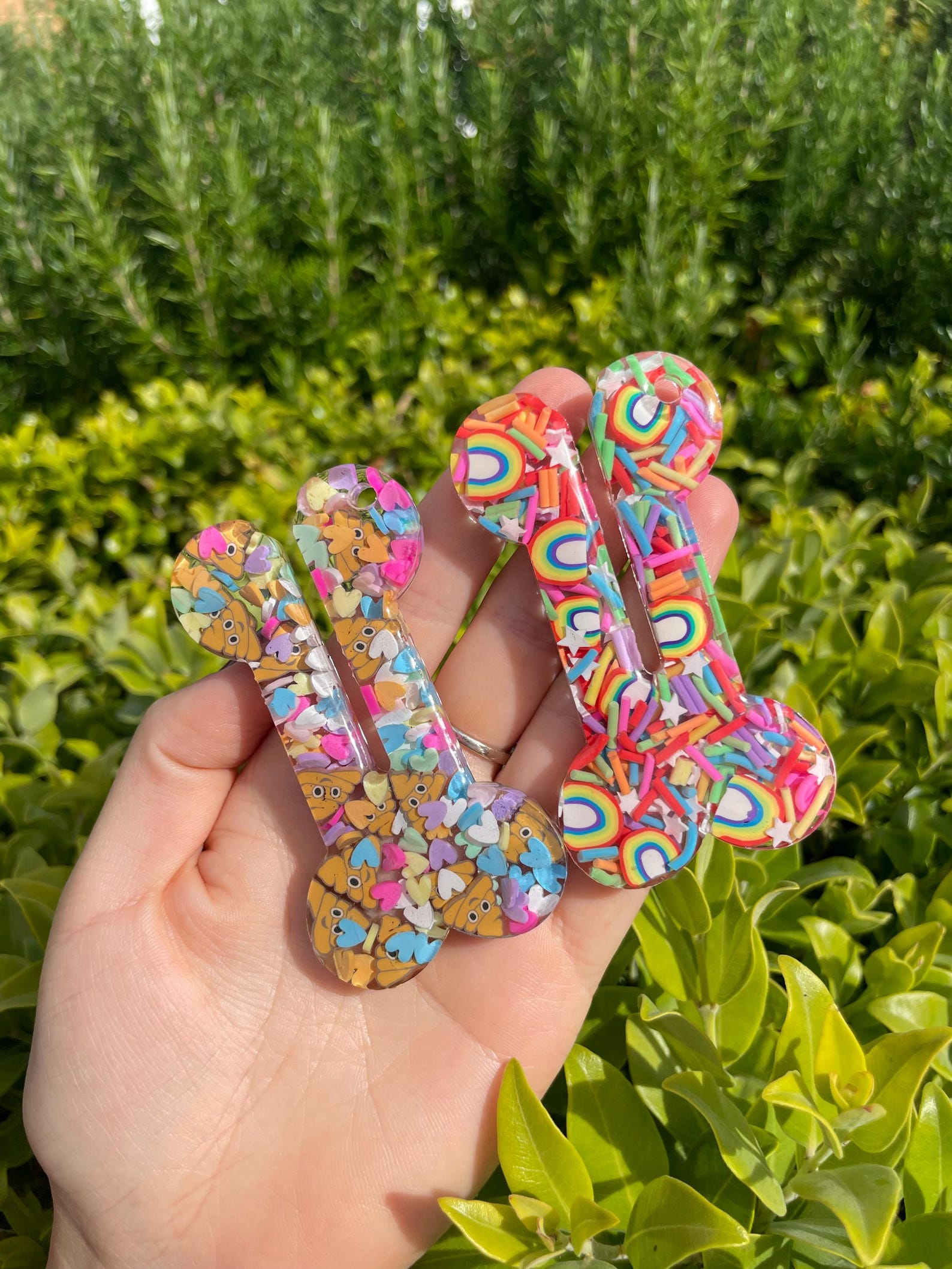 Funfetti Dog Poop Bag Holder - Hands-free Leash Attachment, Colourful ...