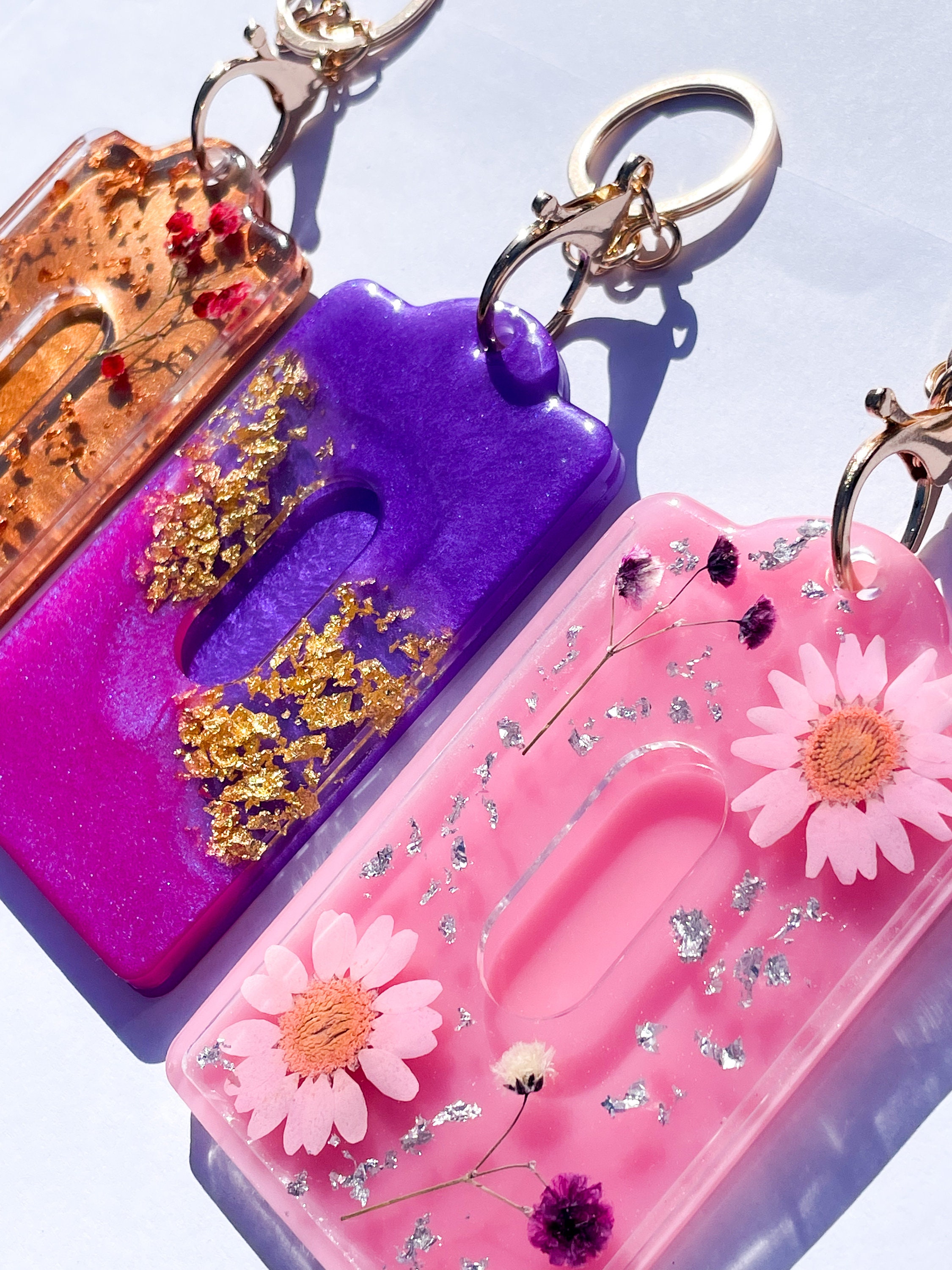 Resin Card Holder ID Card Holder Bank Card Holder Foil - Etsy Australia