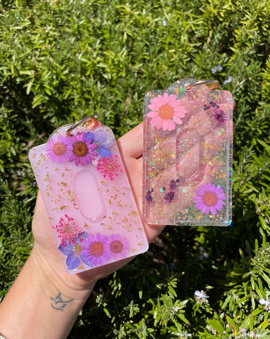 Resin Card Holder, ID Card Holder, Bank Card Holder, Foil, Unique Gifts ...