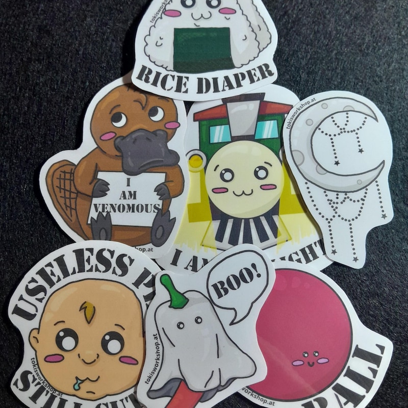 Lustige sticker - Etsy.de