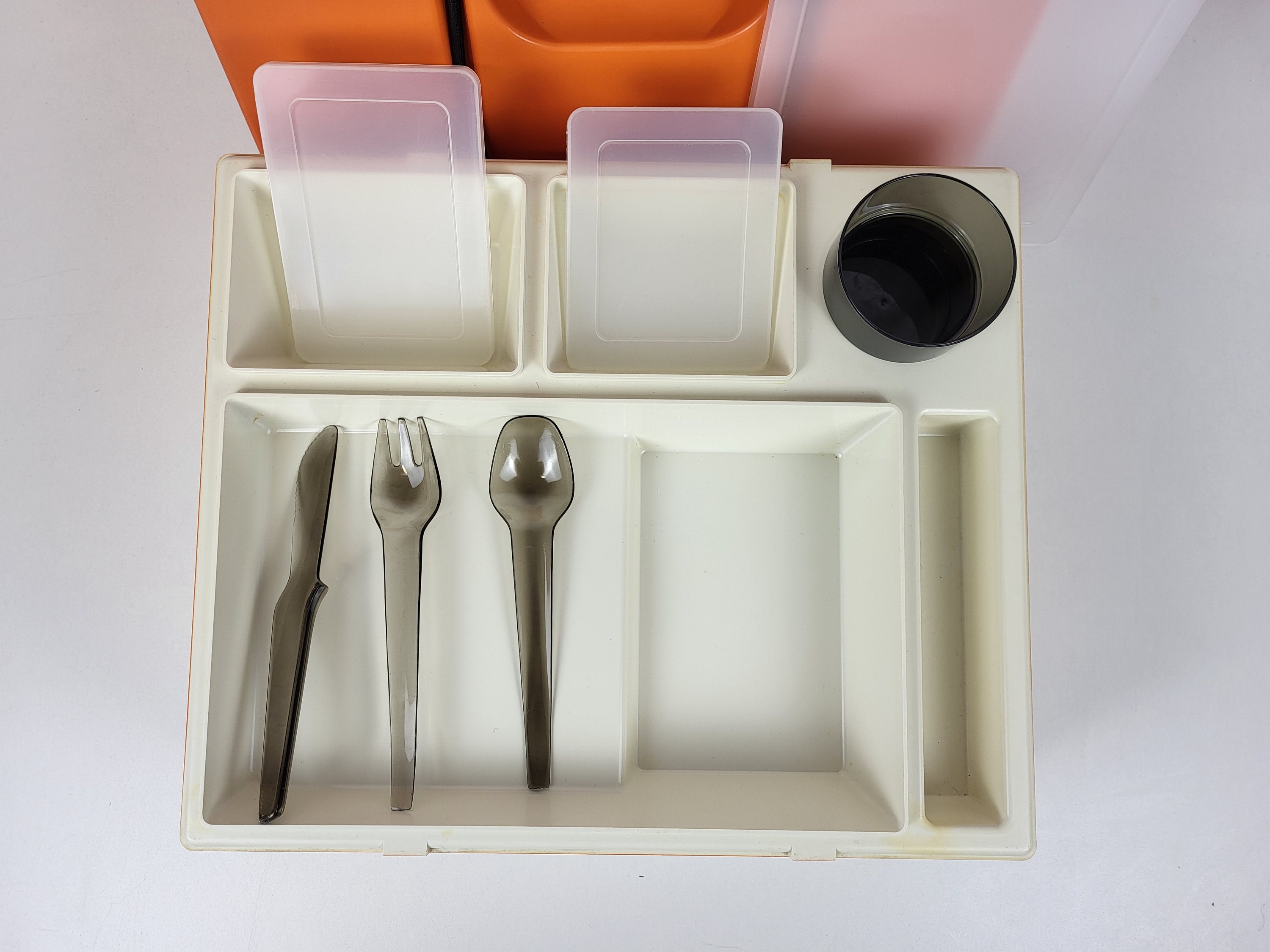 Vintage Pac-a-pic Picnic Set Made of Plastic. This is a Set - Etsy