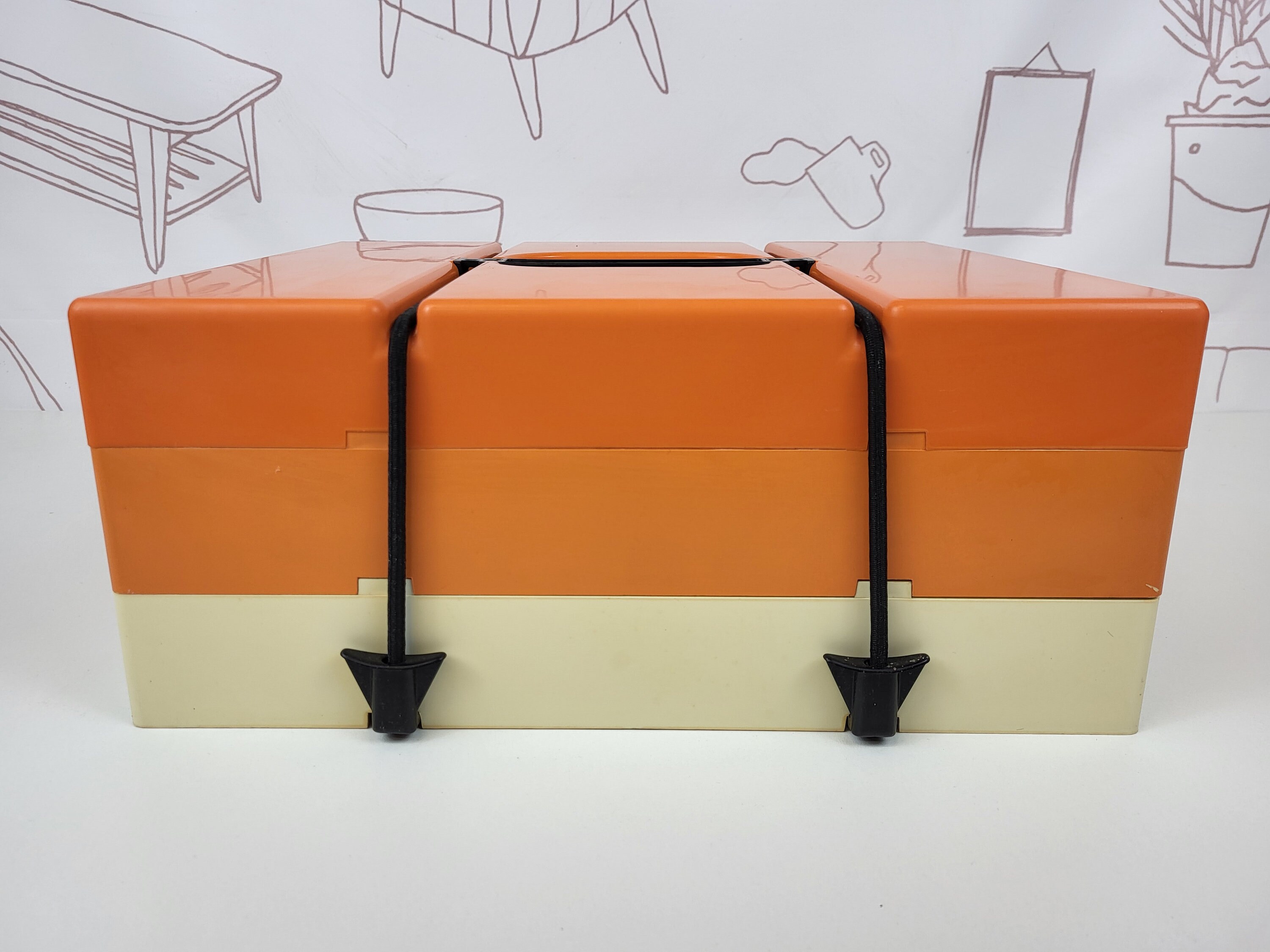 Vintage Pac-a-pic Picnic Set Made of Plastic. This is a Set - Etsy