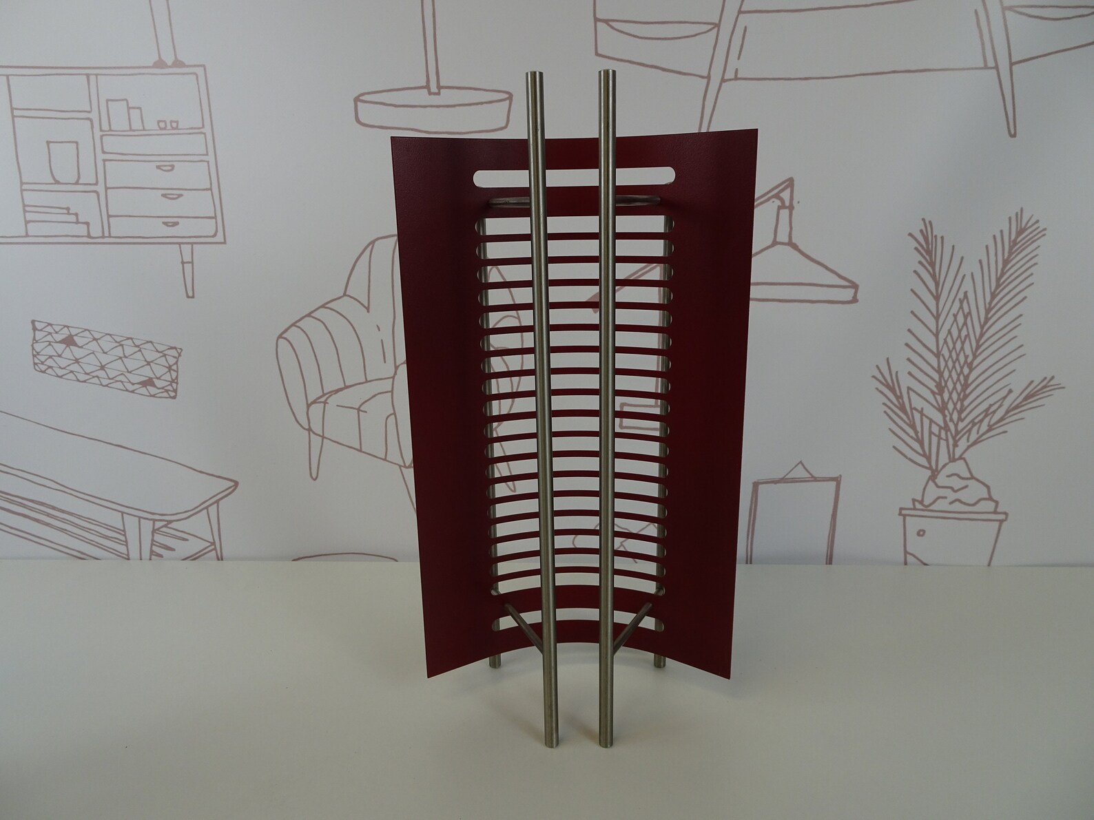 Vintage Design Cd Racks, 70s Design, Memphis Style Cd Rack, Minimalist ...