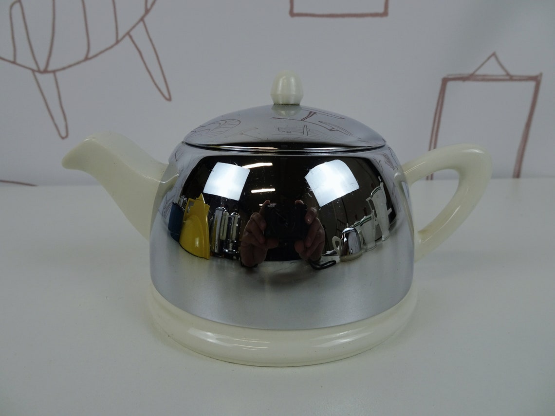 Vintage Milk Jug and Sugar Bowl by Everhot, Vintage Tea Set, Vintage ...