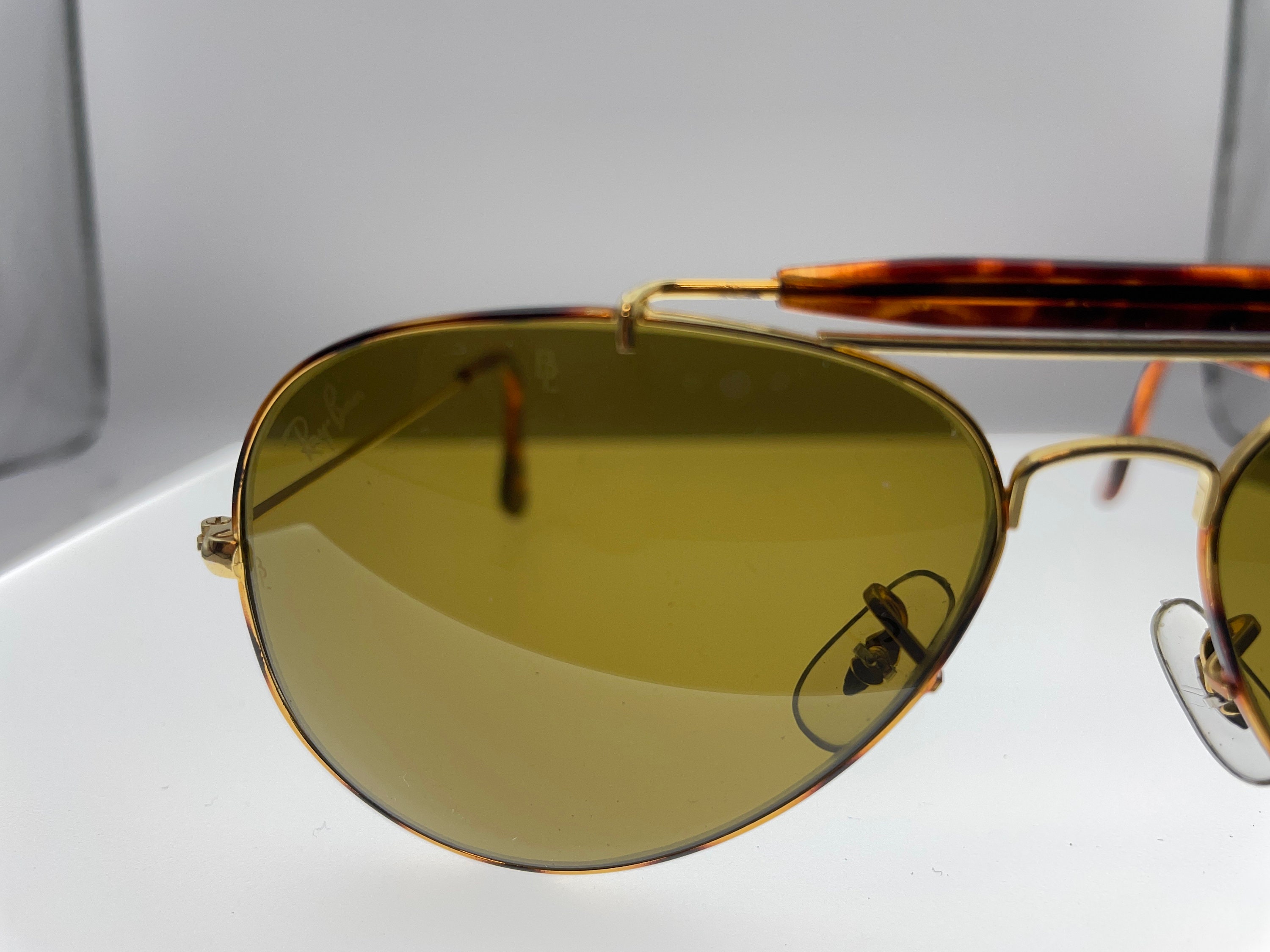 Vintage Sunglasses Ray-ban B&L Outdoorsman Tortuga Frame - Etsy