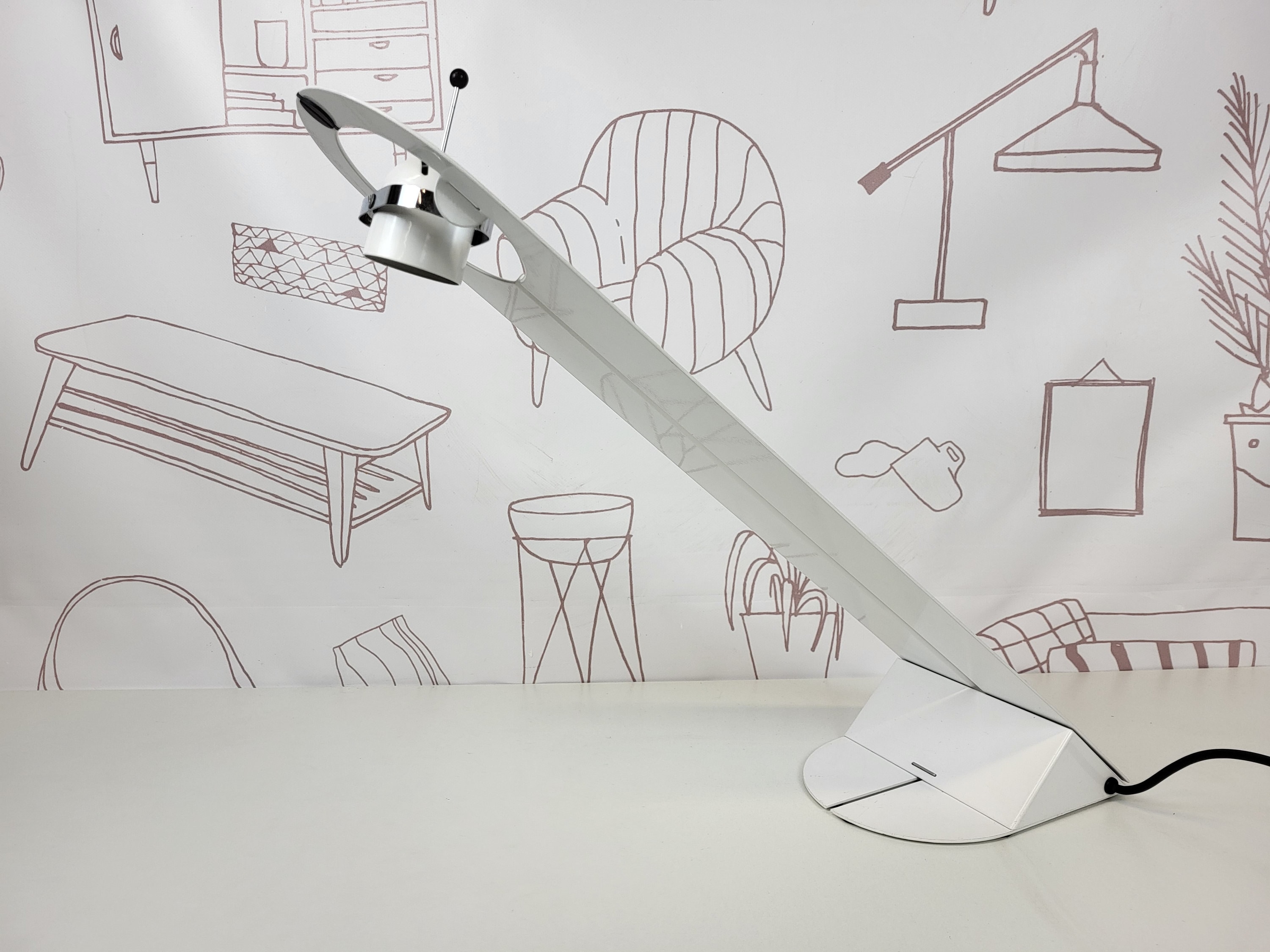 Desk Lamp Design Sketch