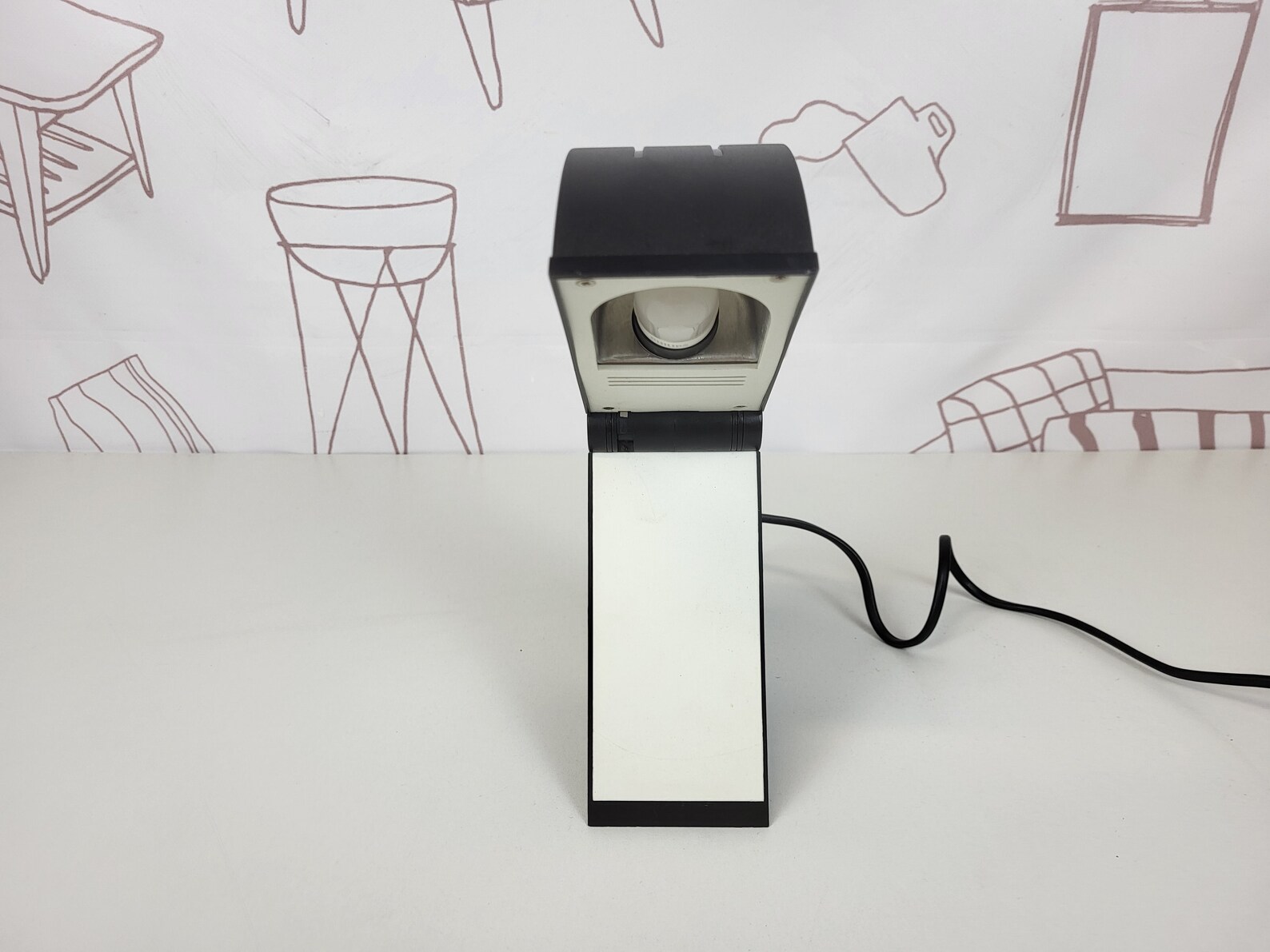 Vintage Desk Lamp by JM RDM Model Disco From the 1970s, Space Age Table ...