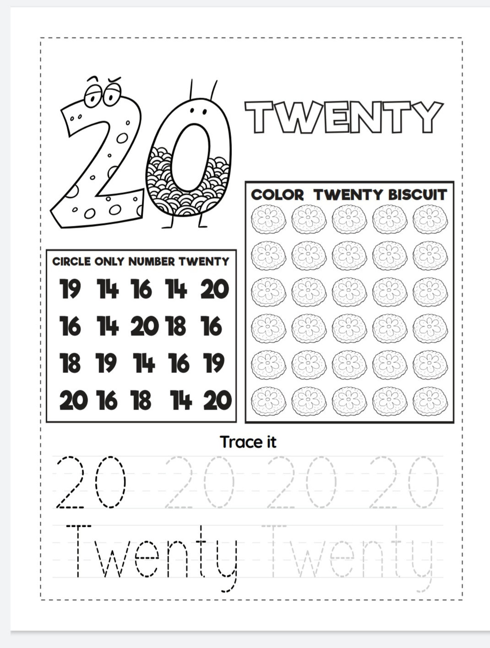 Kid's Worksheet, Toddler Workbook, Preschool Worksheets, Preschool ...