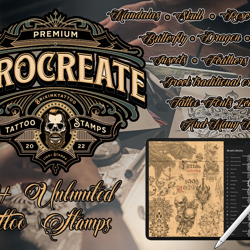 Egyptian Tattoo - Etsy