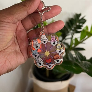 Magical BT21 Keychain - Etsy