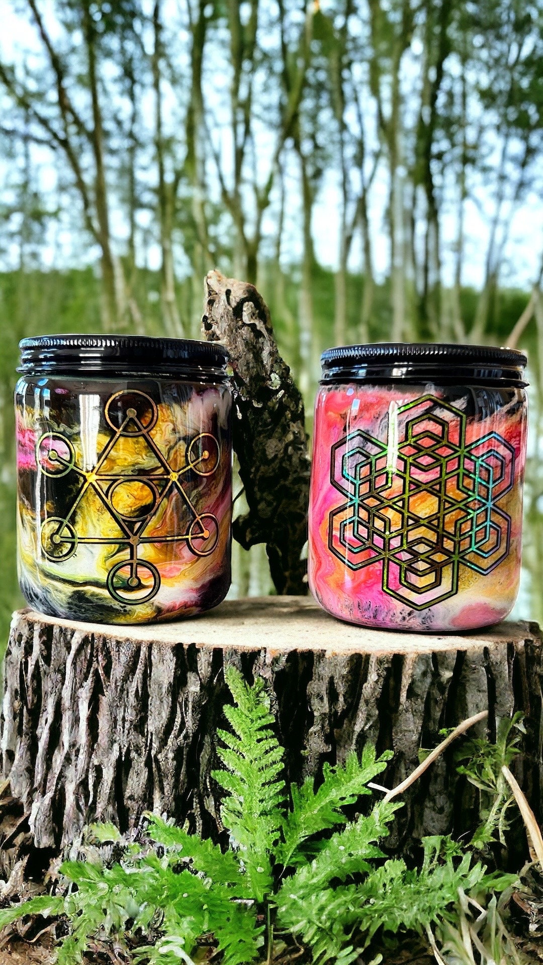 Custom Designed for You 8oz Stash Jars Stash Whatever You Want - Etsy