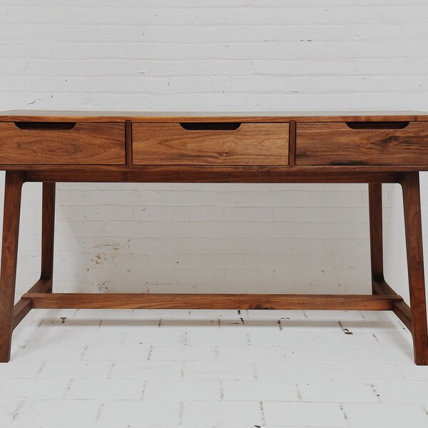 Walnut Writing Desk - Etsy