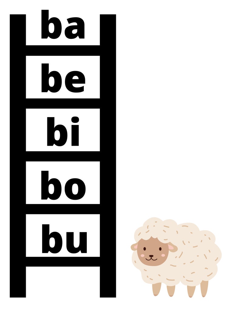 Letter Ladder Flash Cards- Word Ladders-initial Consonant and Vowel ...