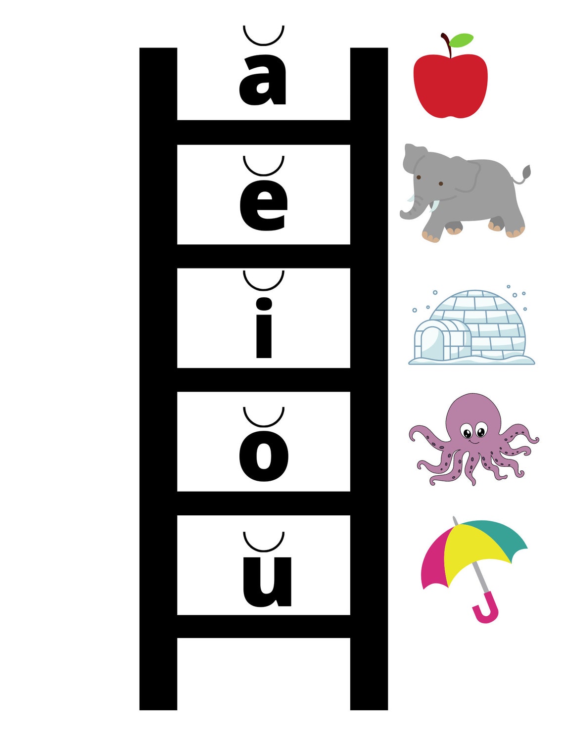 Letter Ladder Flash Cards- Word Ladders-initial Consonant and Vowel ...