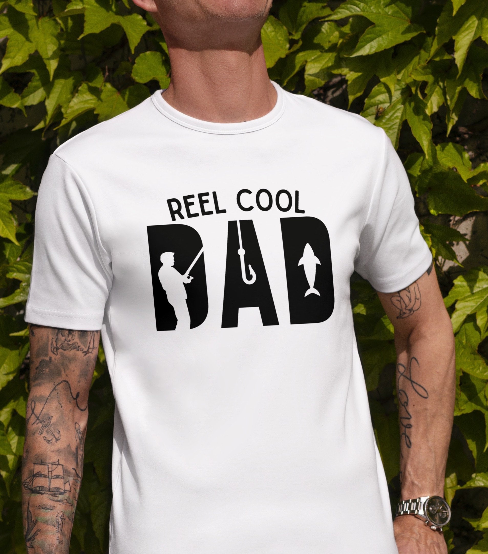 Reel Cool Dad SVG, Reel Cool Dad Png, Fishing Dad Shirt, Fishing Dad ...