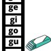 Letter Ladder Flash Cards- Word Ladders-initial Consonant and Vowel ...