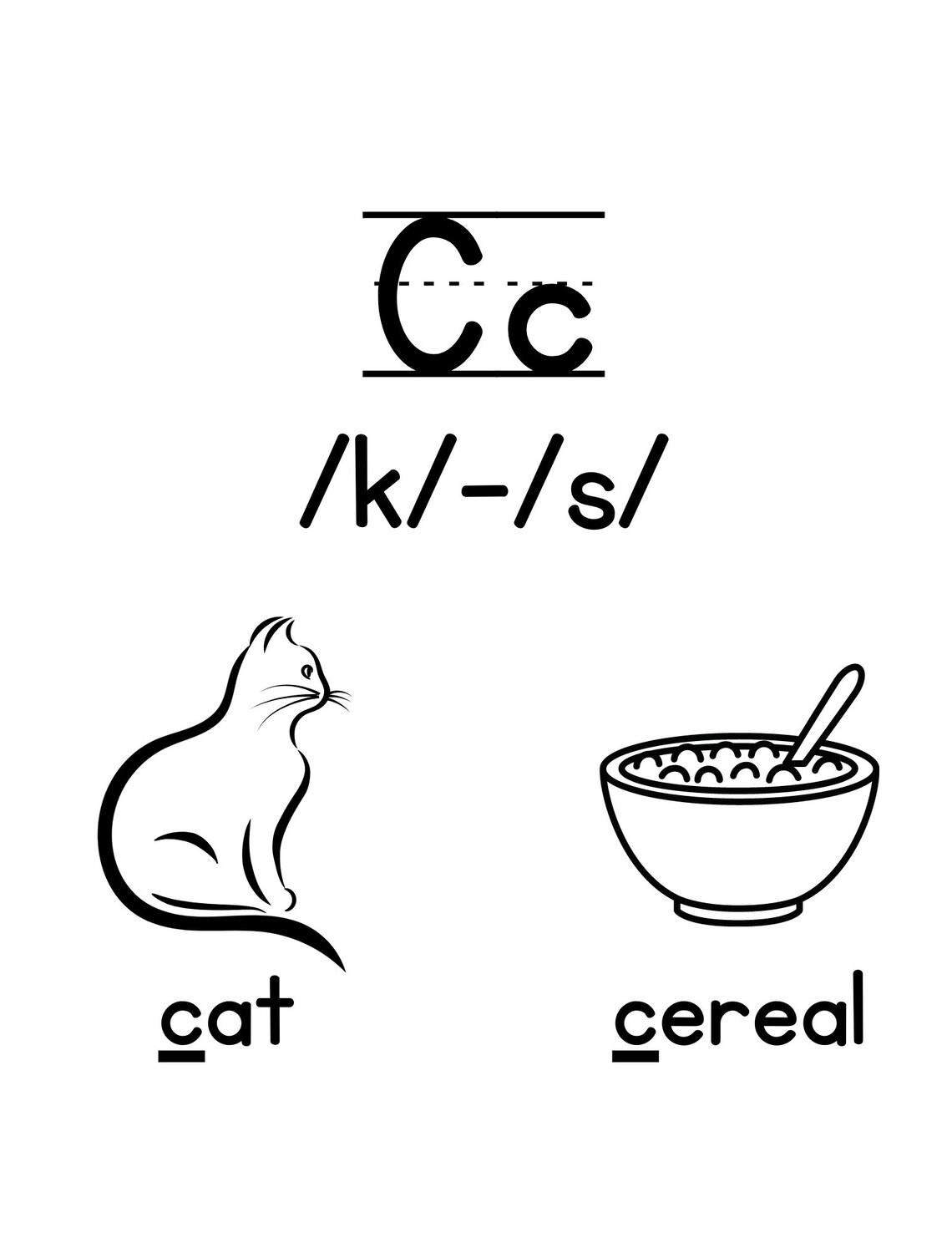 Single Letter Phonogram Cards- Alphabet Cards- Alphabet Flashcards ...