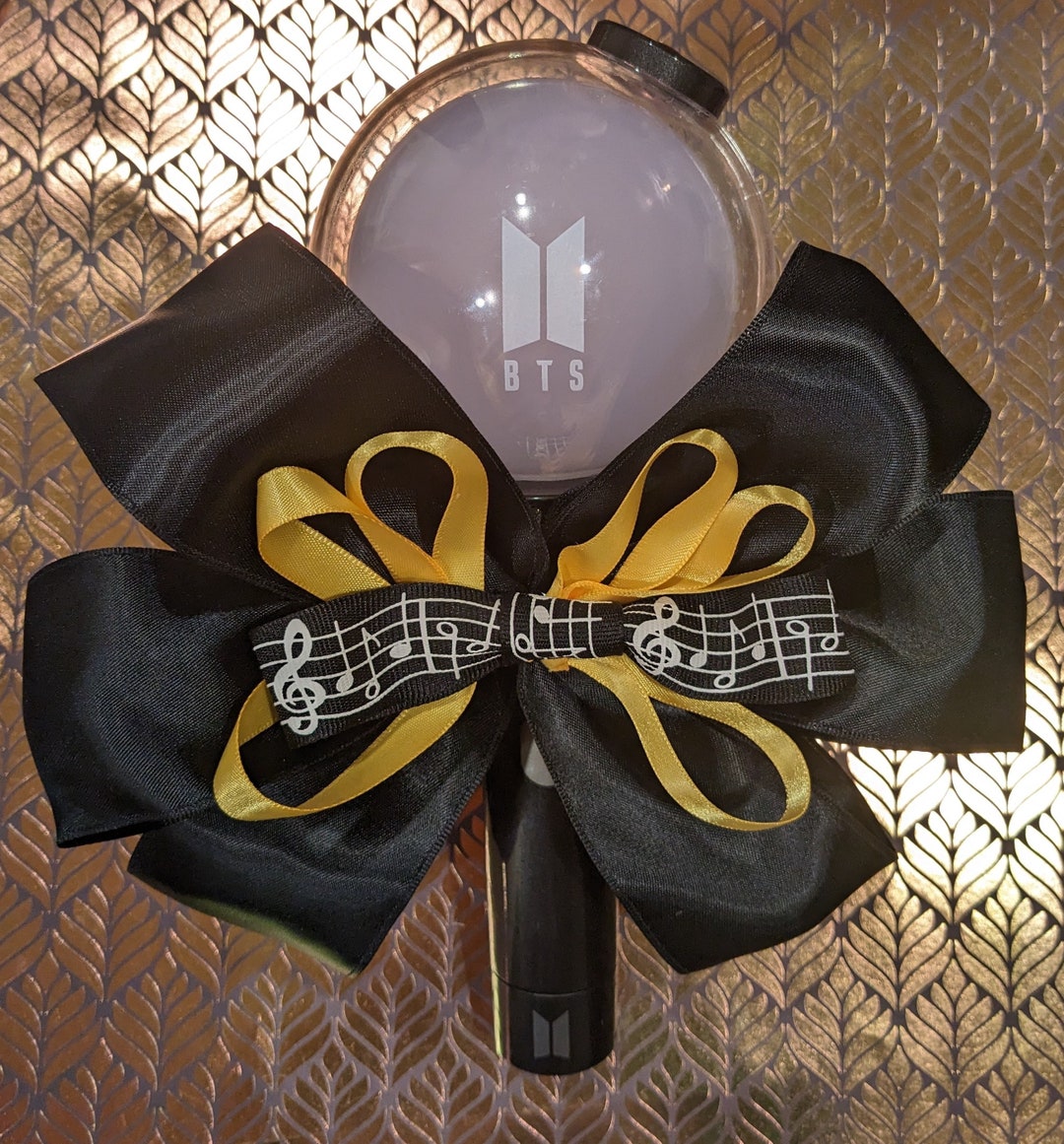 Suga Inspired Lightstick Ribbon - Etsy