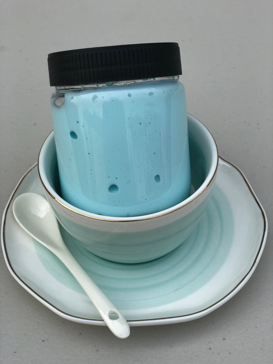 Bright Blue Sea Slime | Blue Butter Slime | Sleepy Wisdom Slimes - Etsy