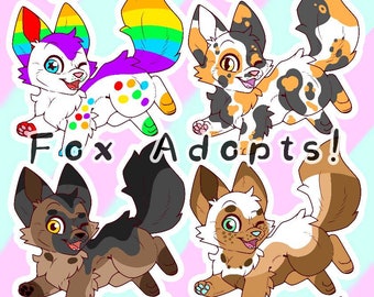 Furry Fox Adopt - Etsy