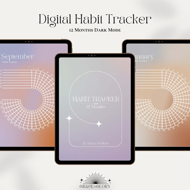 Circle Tracker - Etsy